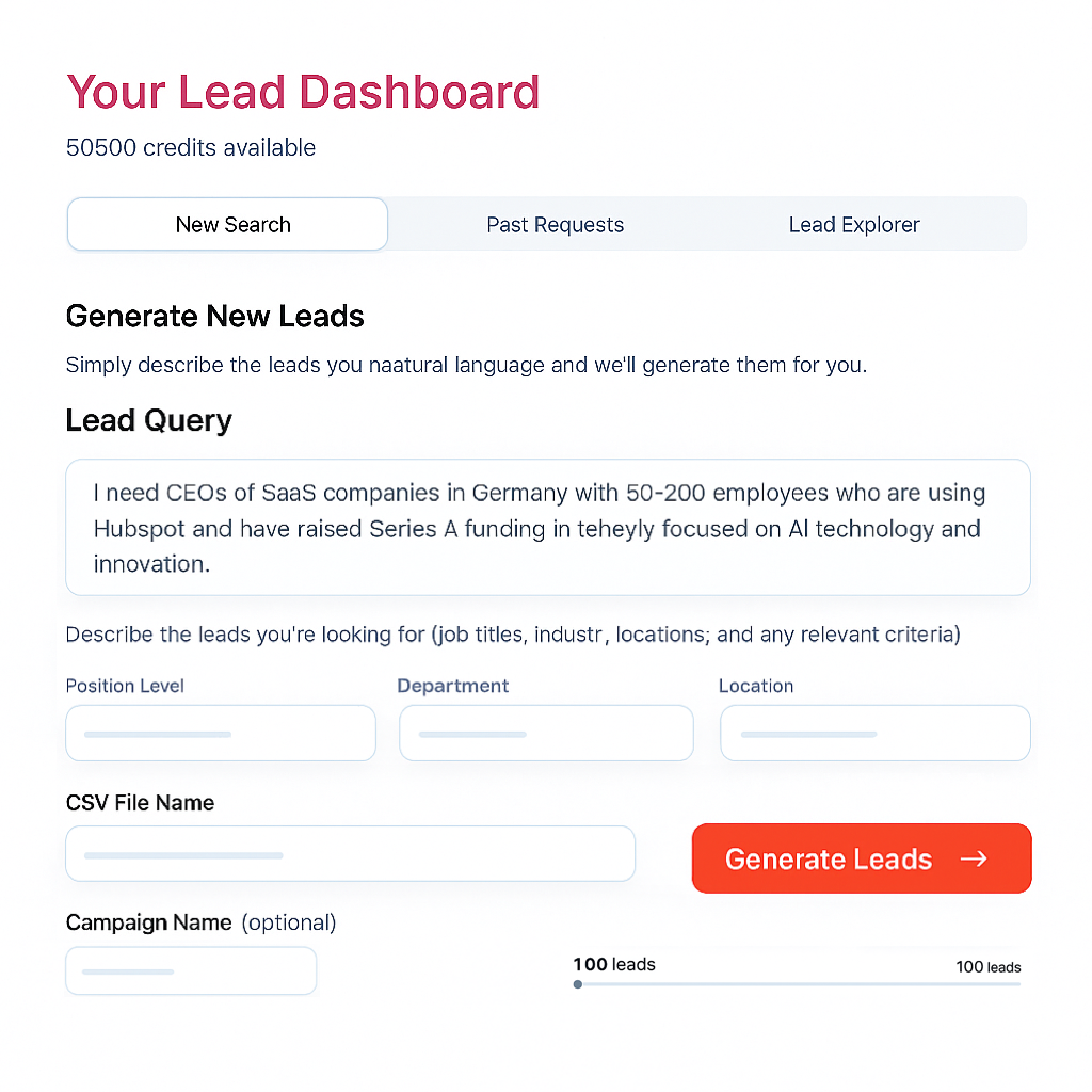 CoLead - AI-Powered Lead Generation by AIgent Data
